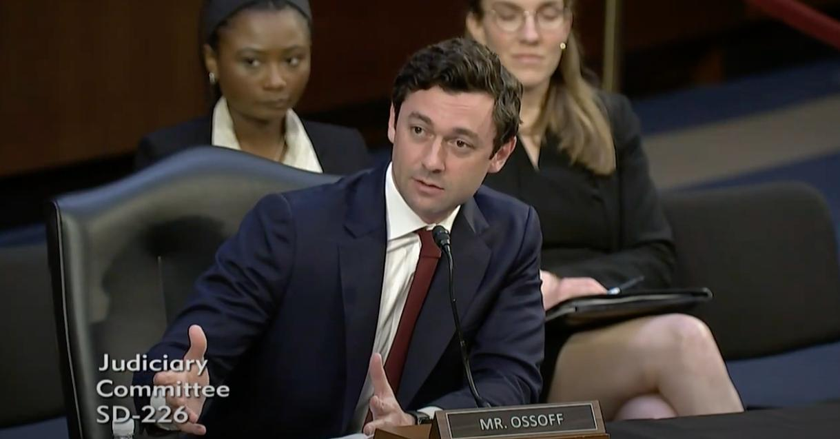 WATCH: Senate Judiciary Committee Passes Sen. Ossoff’s Bipartisan Bill ... WATCH: Senate Judiciary Committee Passes Sen. Ossoff’s Bipartisan Bill ...