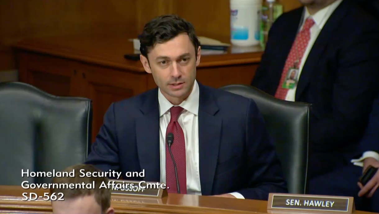 WATCH: Sen. Ossoff Secures Commitment from National Cyber Director ... WATCH: Sen. Ossoff Secures Commitment from National Cyber Director ...